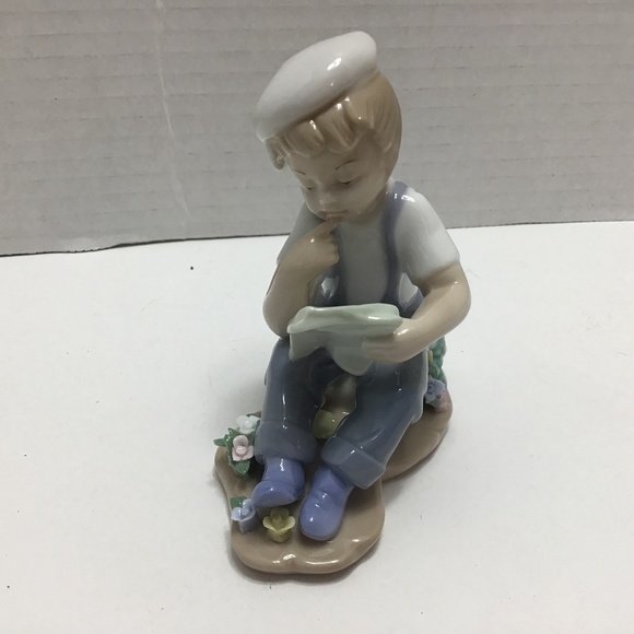 Adeline | Accents | Adeline Boy Figurine Italian Fine Porcelain | Poshmark
